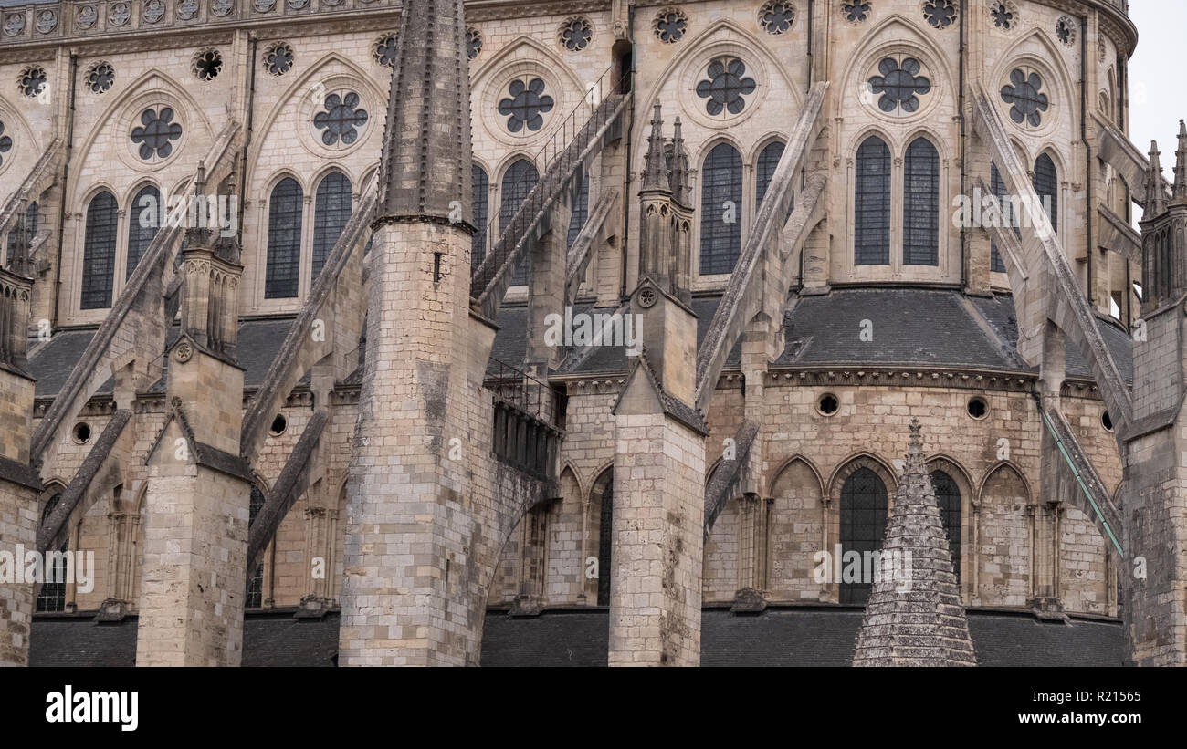Cathedral With Flying Buttresses High Resolution Stock Photography and ...