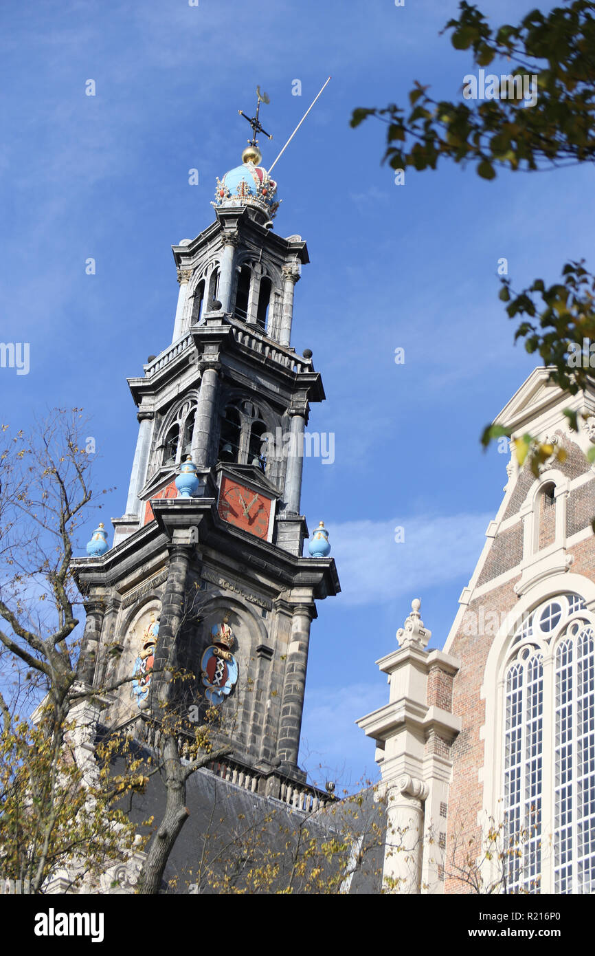The Westerkerk is a Reformed church within Dutch Protestant church in ...