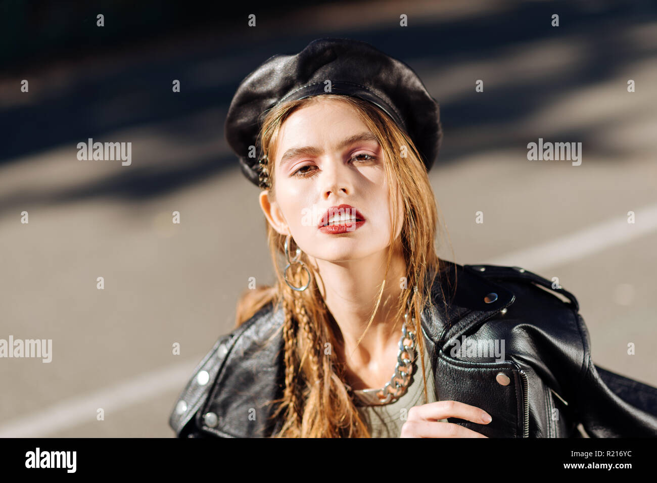 Black skinny model hi-res stock photography and images - Alamy