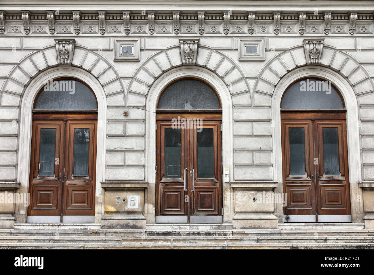Vienna, Austria - the Stock Exchange. The Old Town is a UNESCO World ...
