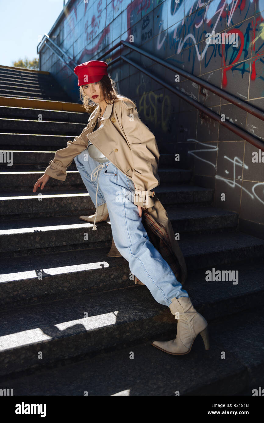 Skinny Legs High Resolution Stock Photography and Images - Alamy