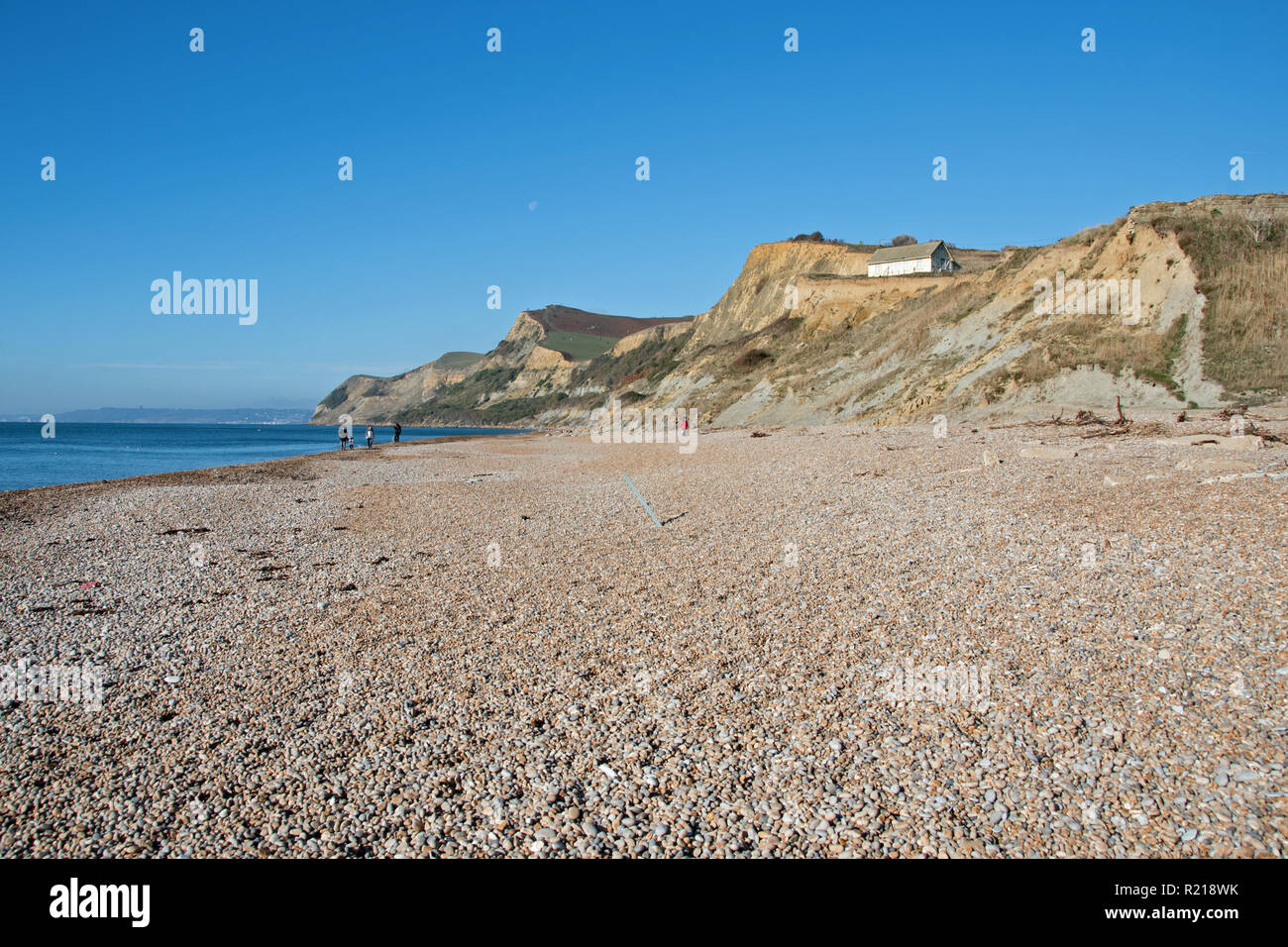 The beautiful Jurassic Coast of Eype, Dorset, UK Stock Photo - Alamy