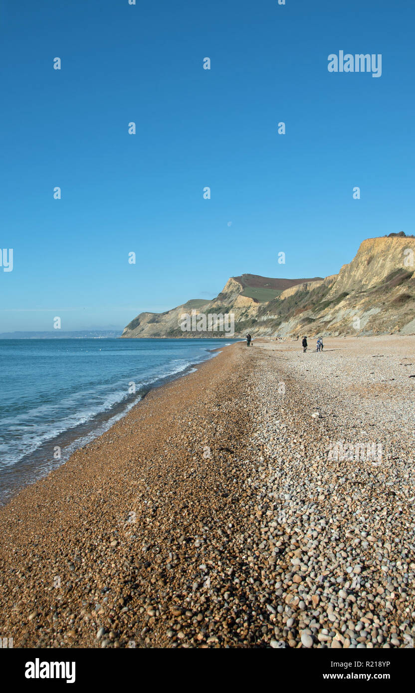 The beautiful Jurassic Coast of Eype, Dorset, UK Stock Photo - Alamy