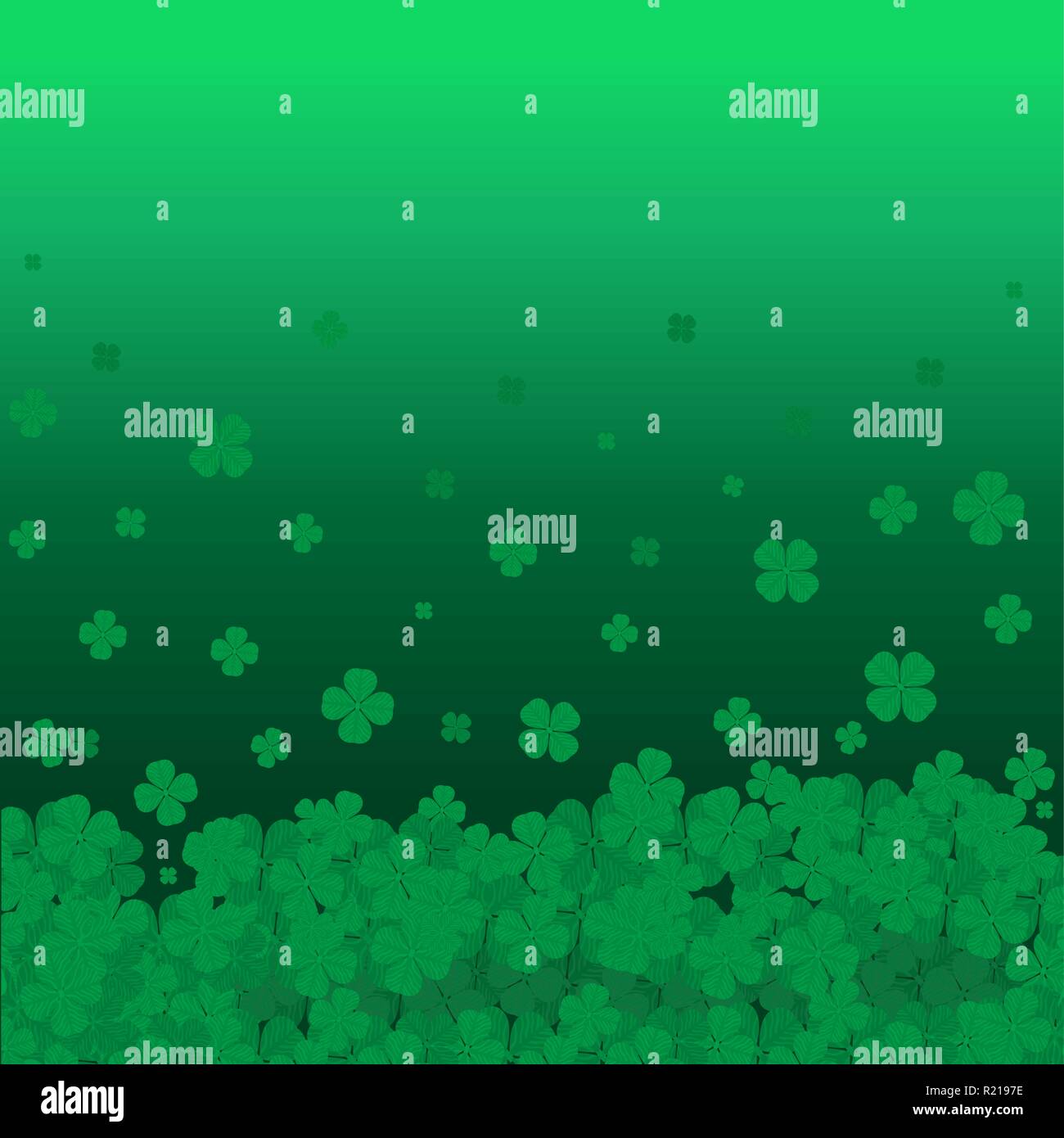 Clover leaf abstract green background.Vector illustration Stock Vector ...