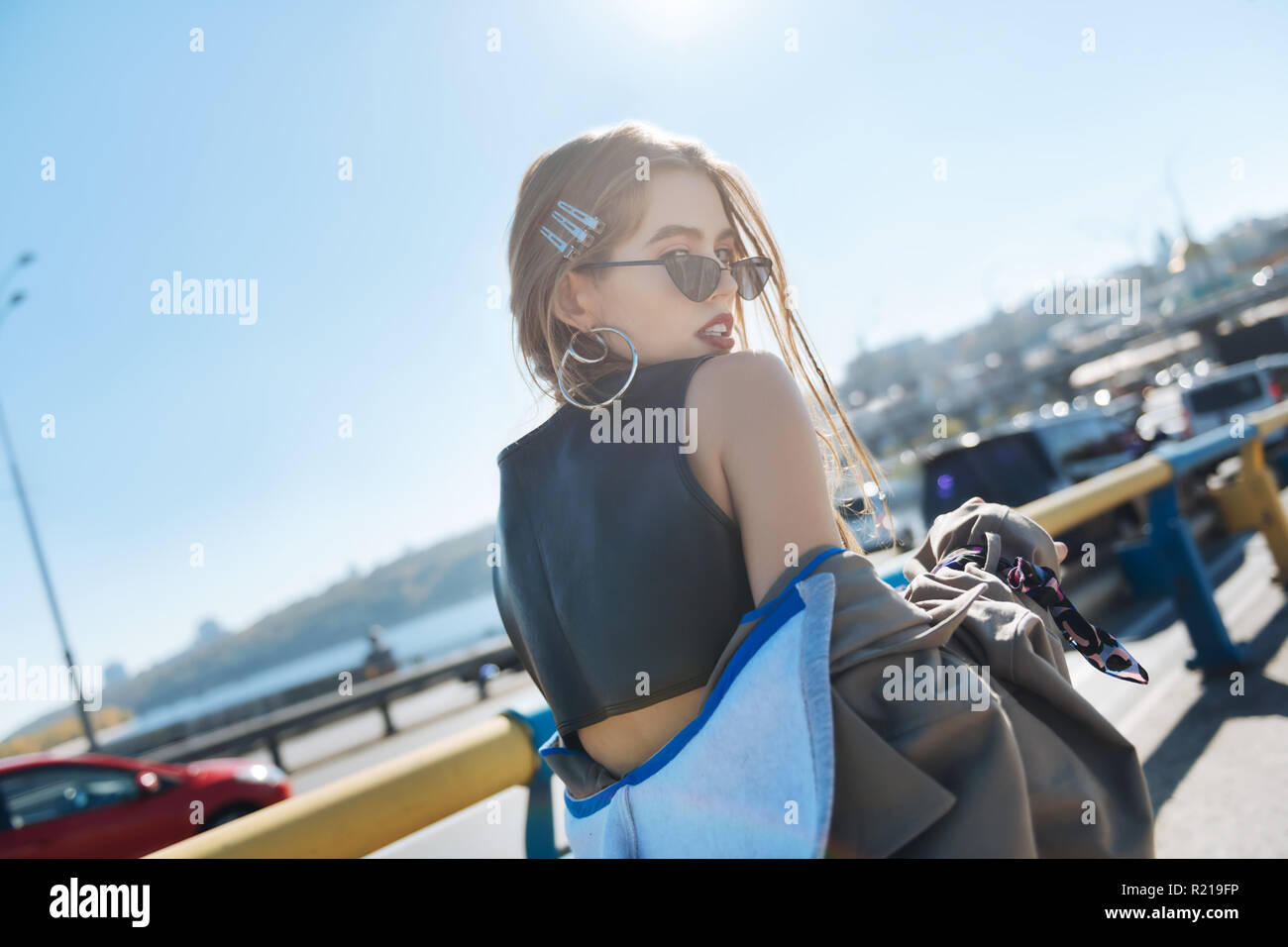 Open shoulder hi-res stock photography and images - Alamy