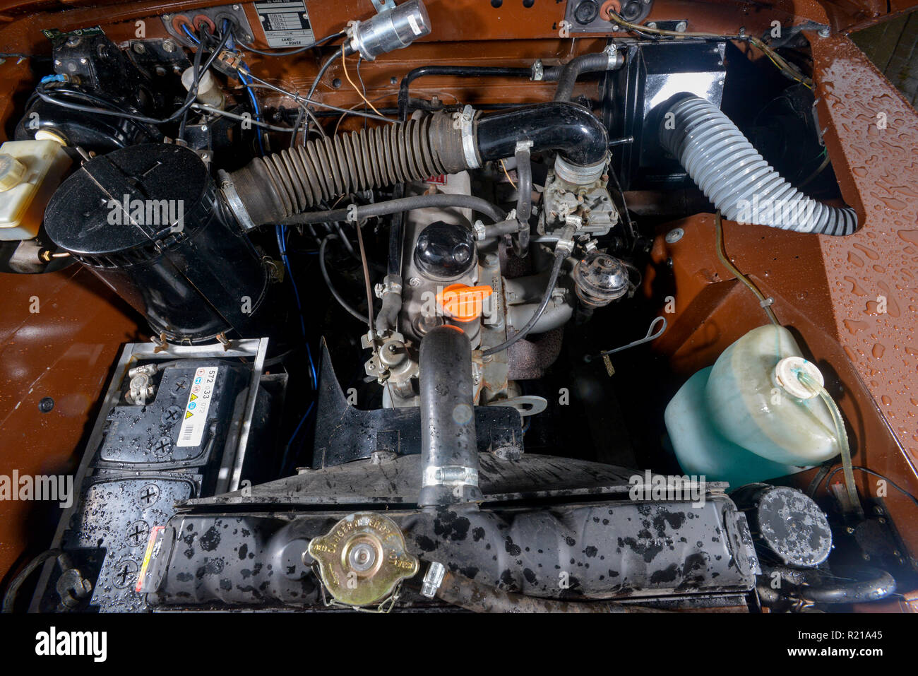 1983 Series 3 Land Rover 88" County classic British 4x4 car Stock Photo ...