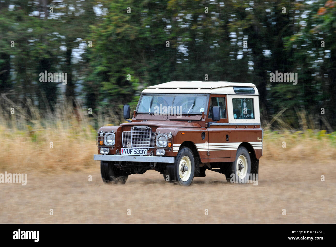 1983 Series 3 Land Rover 88" County classic British 4x4 car Stock Photo ...