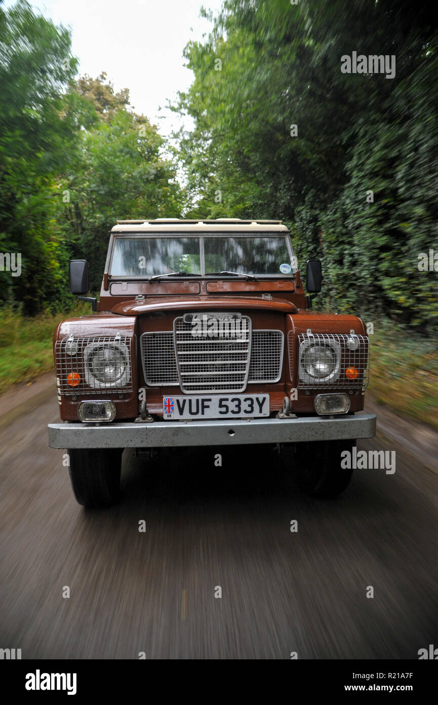 1983 Series 3 Land Rover 88" County classic British 4x4 car Stock Photo ...