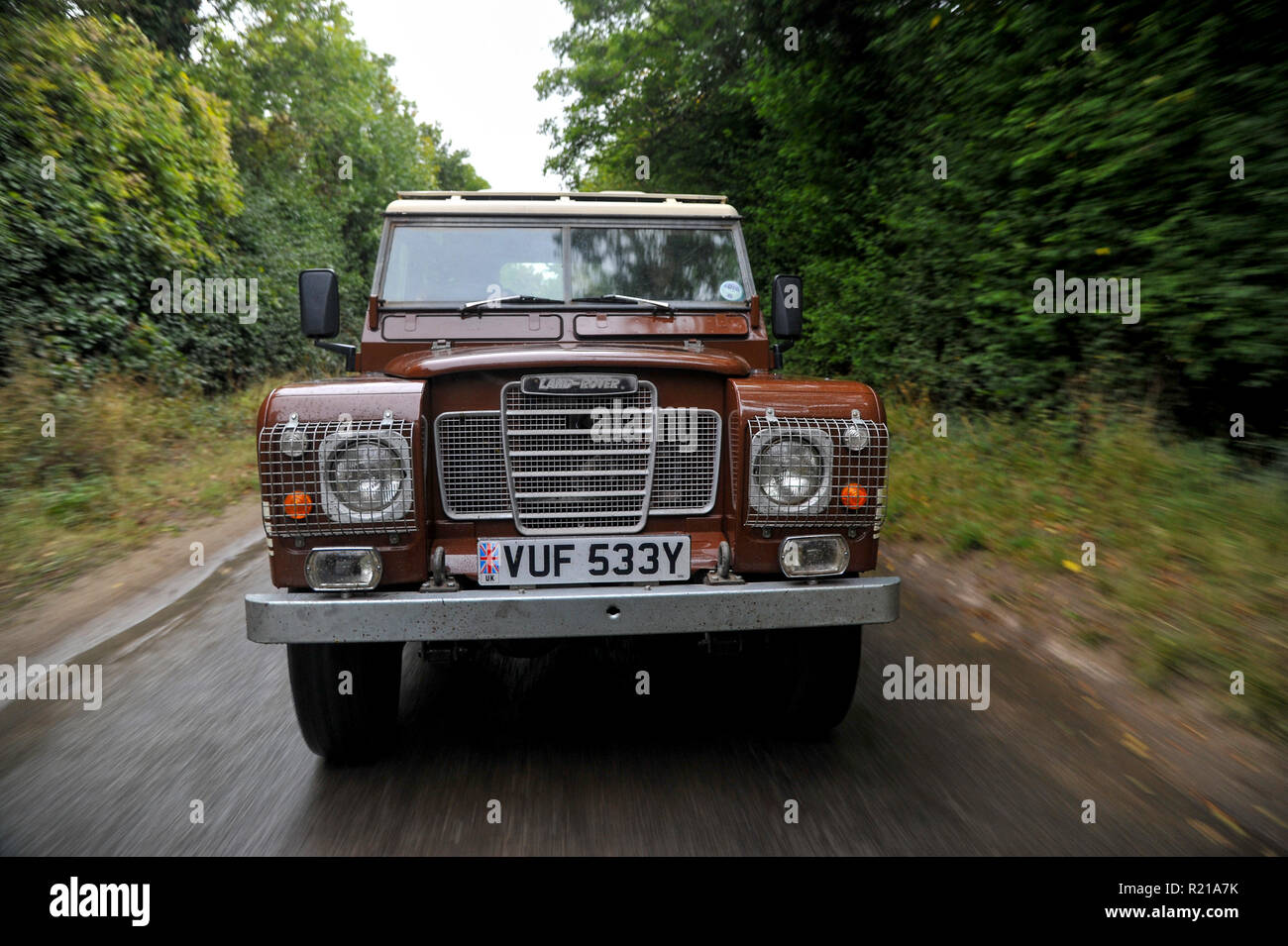 1983 Series 3 Land Rover 88" County classic British 4x4 car Stock Photo ...