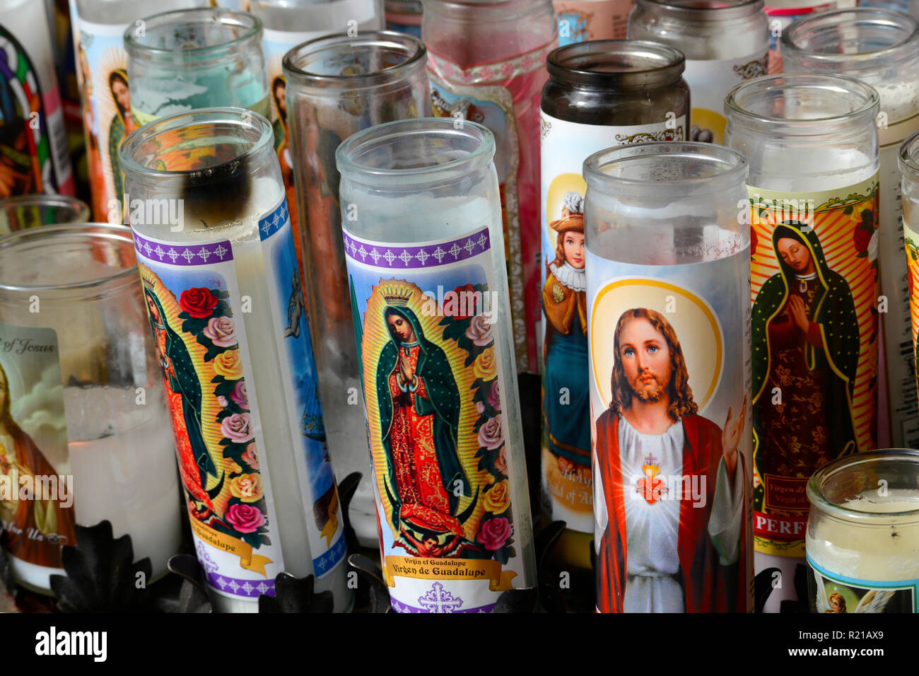 Mexican Religious Candles