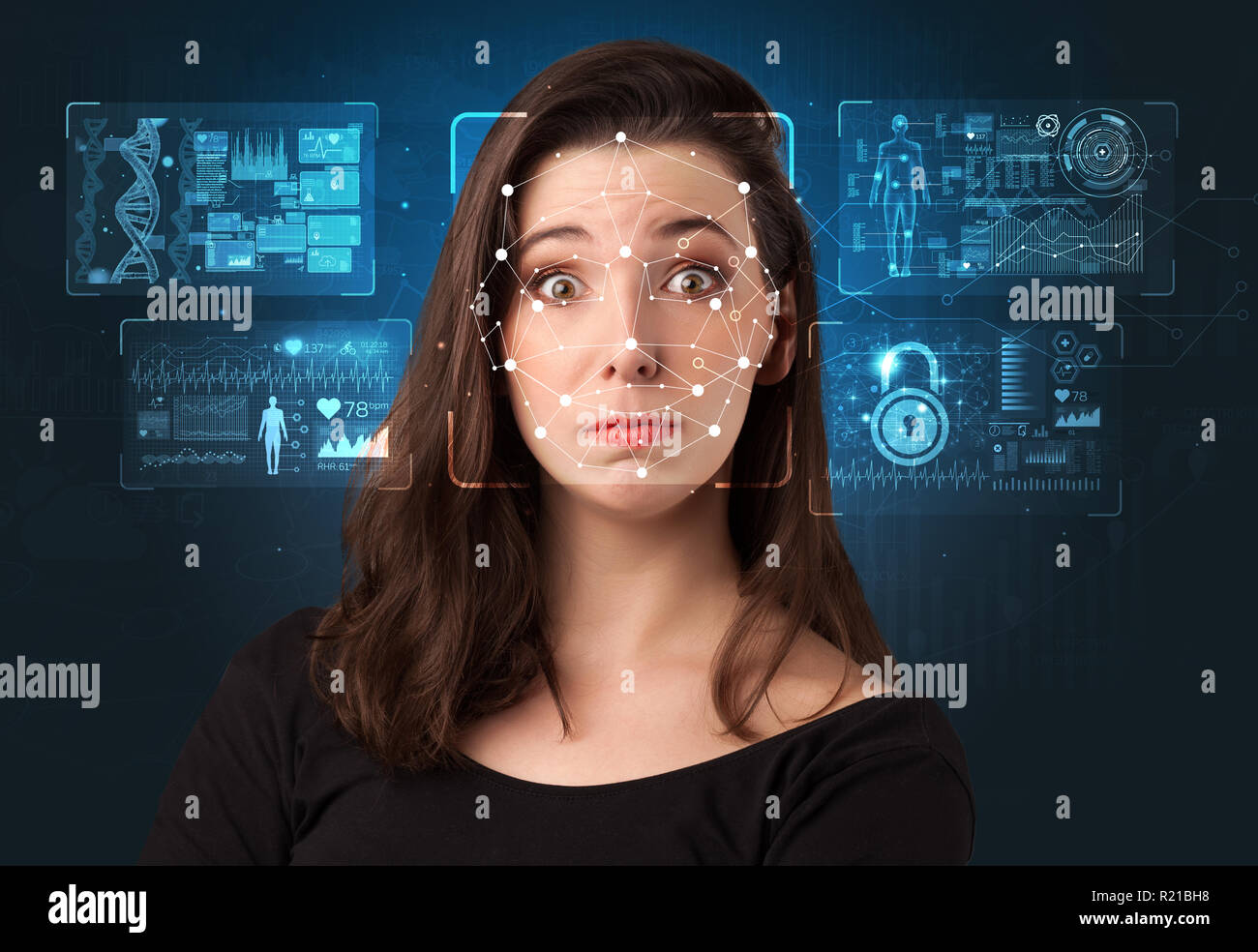 Biometric verification. The concept of a new technology of face ...