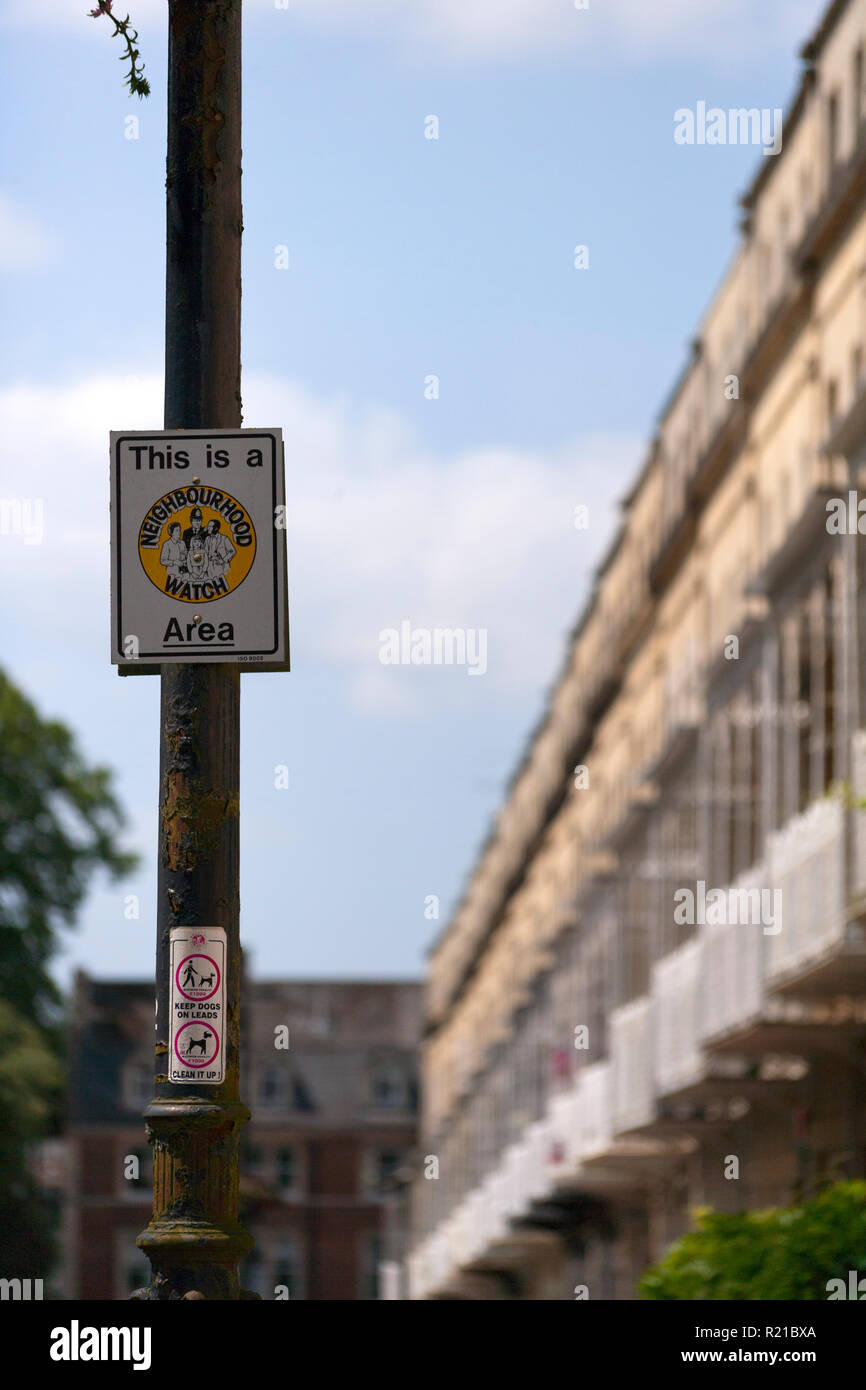 Lamp post sticker hi-res stock photography and images - Alamy