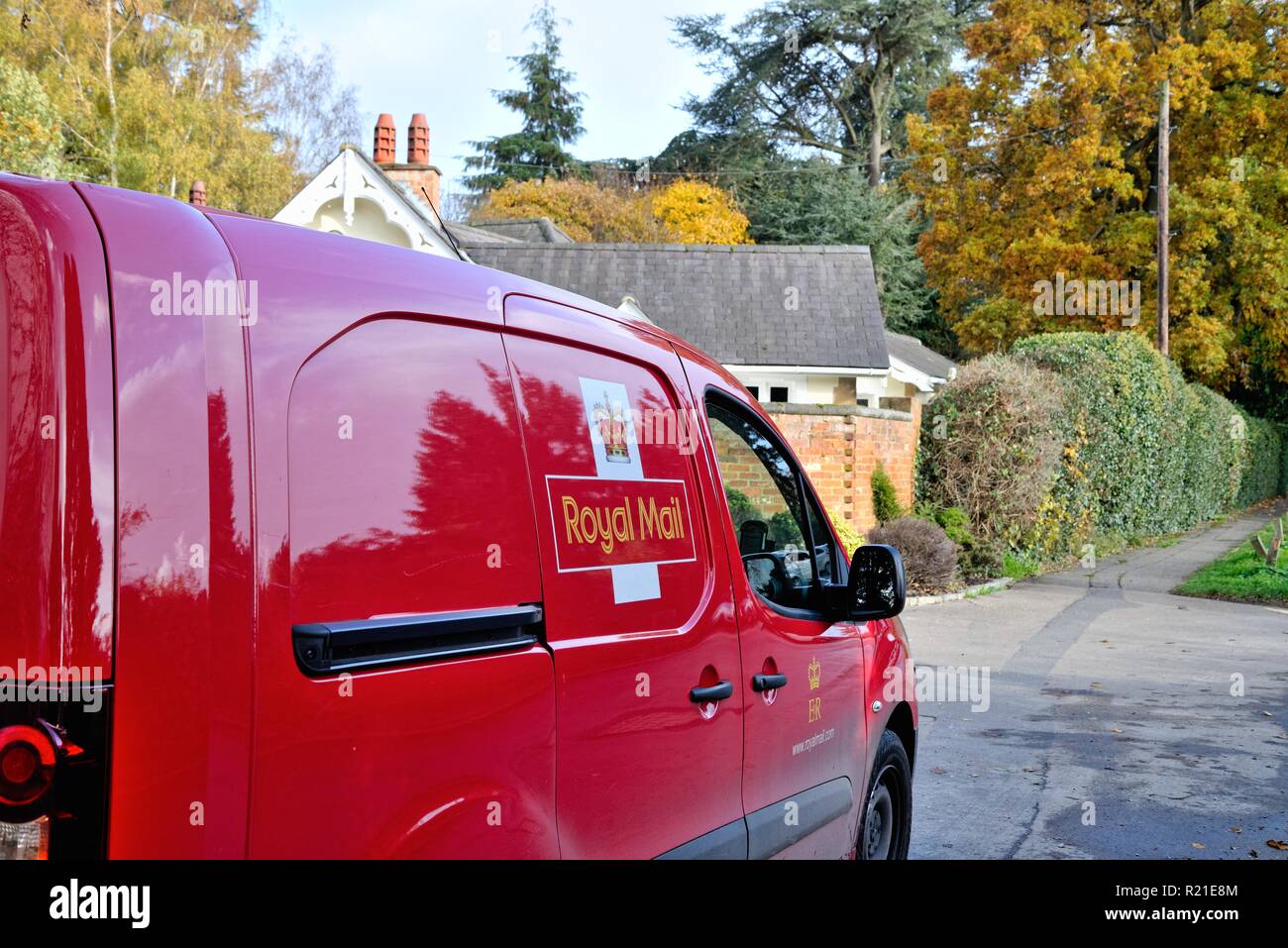 Royal mail postal parked mail hi-res stock photography and images - Alamy