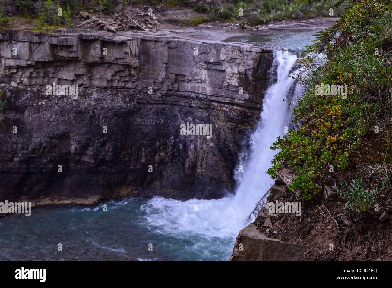 Crescent Falls and area Stock Photo - Alamy