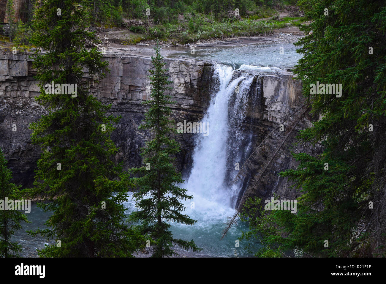 Crescent Falls and area Stock Photo - Alamy