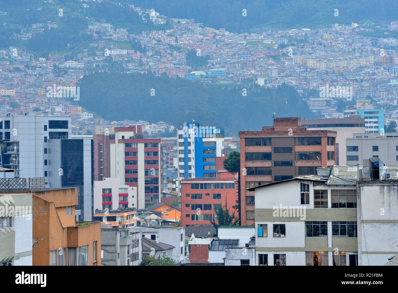 Pichincha volcano quito hi-res stock photography and images - Alamy