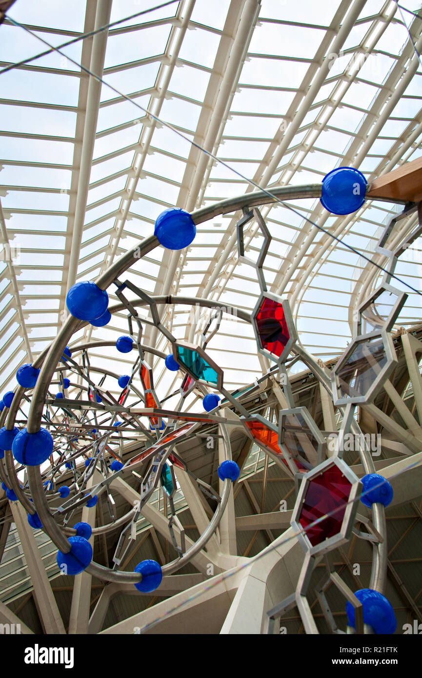 Model of DNA structure of the human being at The Science Museum at the ...