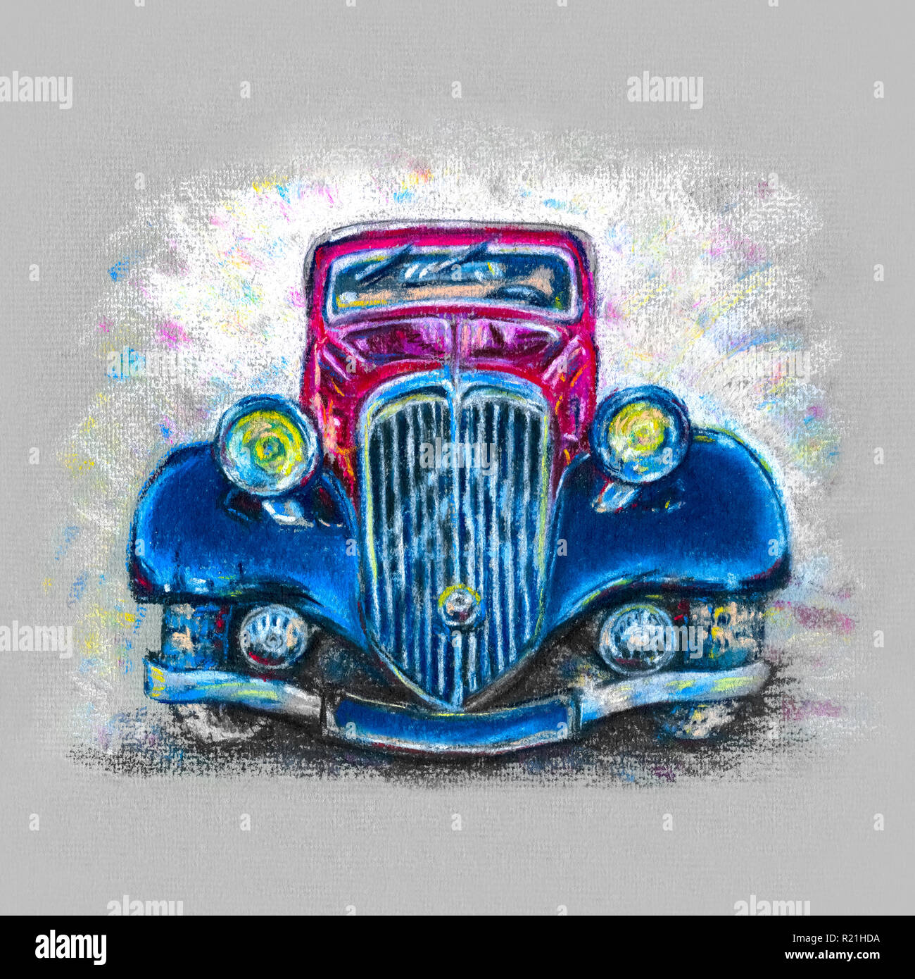 Pastel automobile hi-res stock photography and images - Alamy