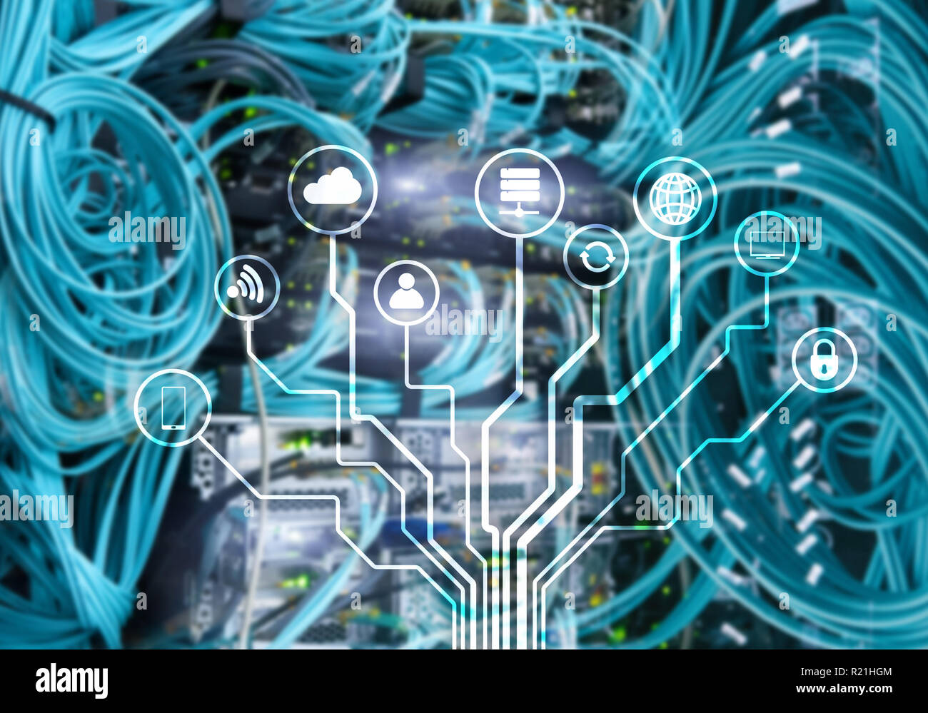 IOT, Internet of things, telecommunication concept Stock Photo - Alamy