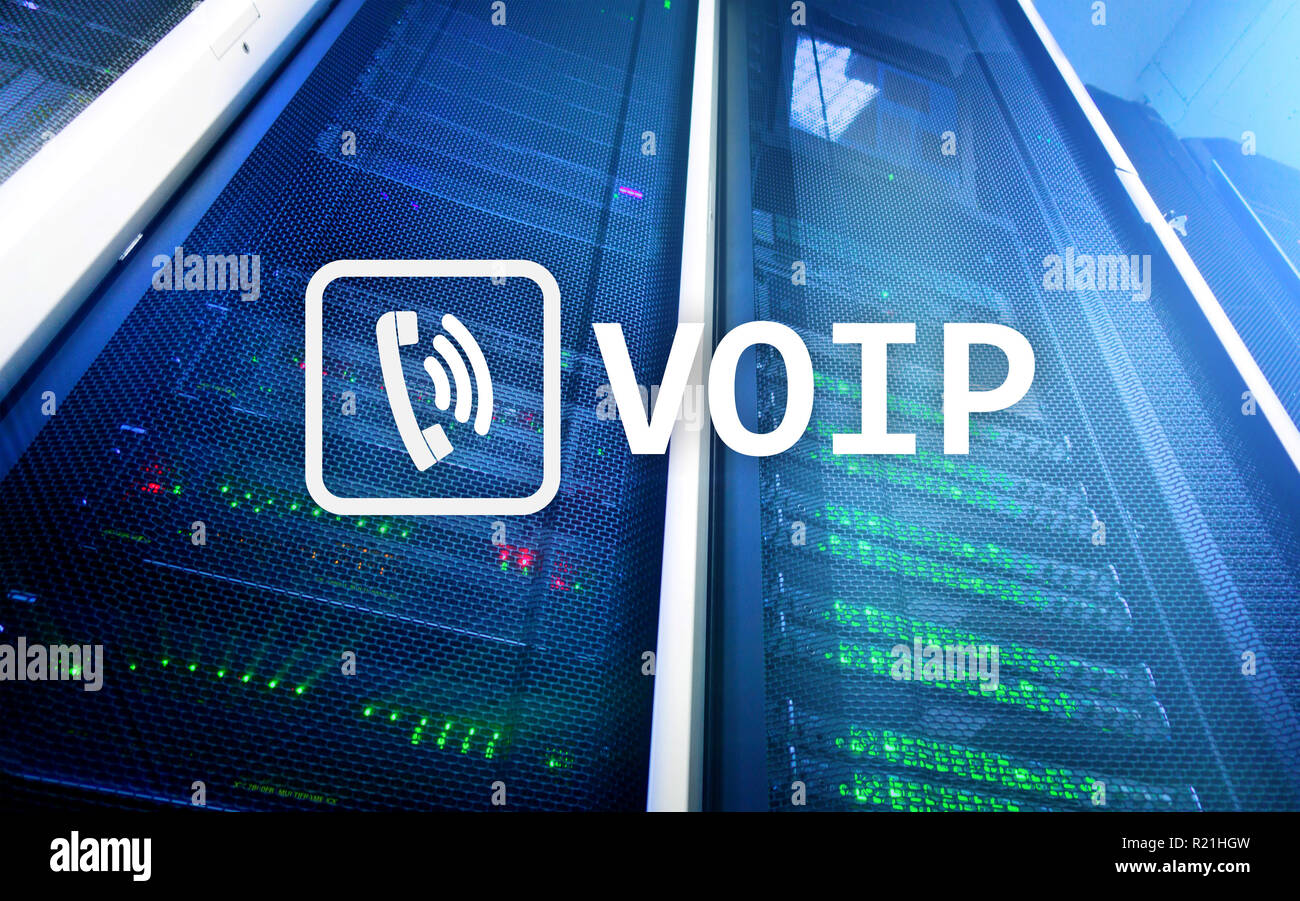 VOIP, Voice over Internet Protocol, technology that allows for speech ...
