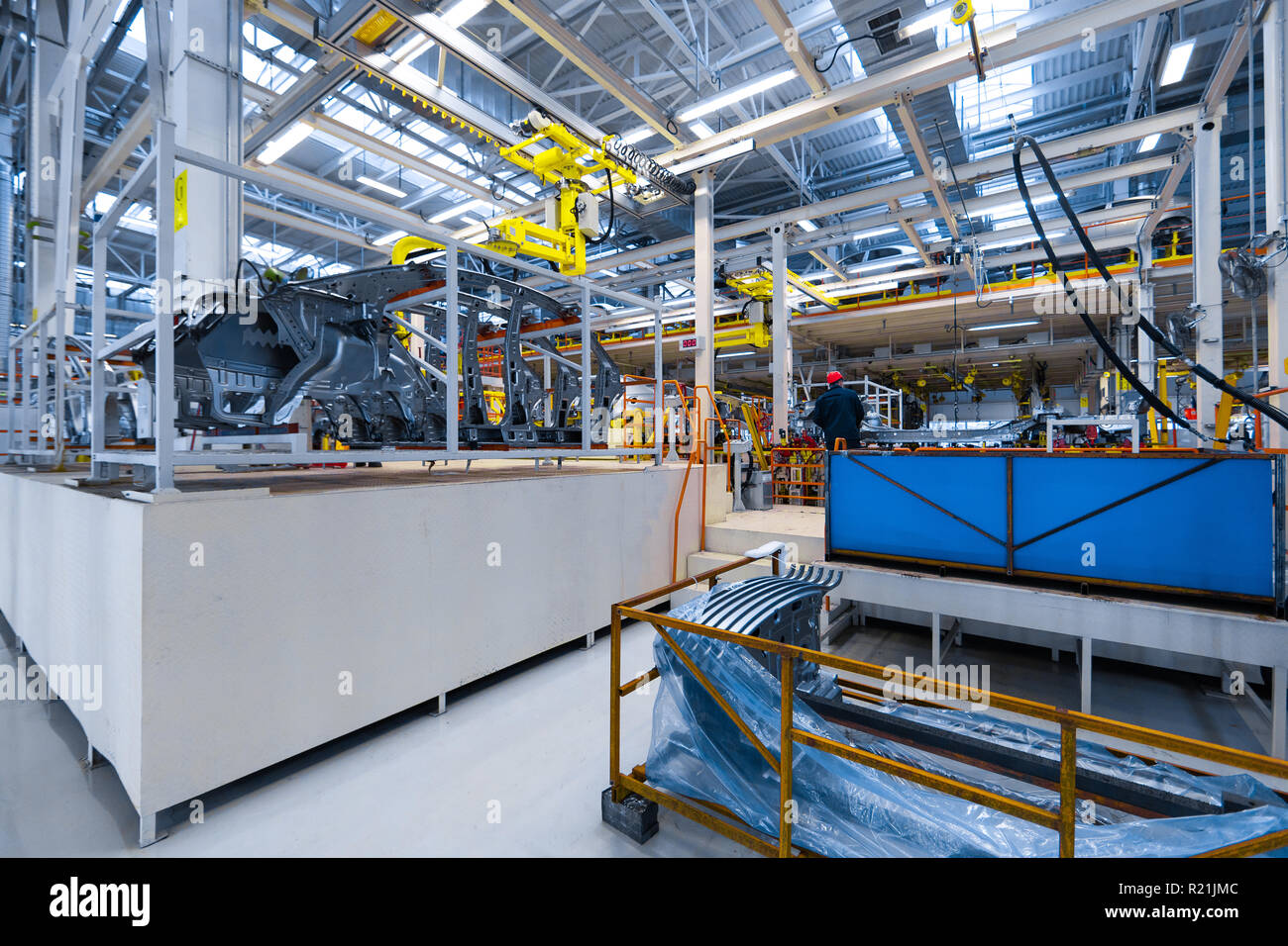 Engineer robot car model hi-res stock photography and images - Alamy