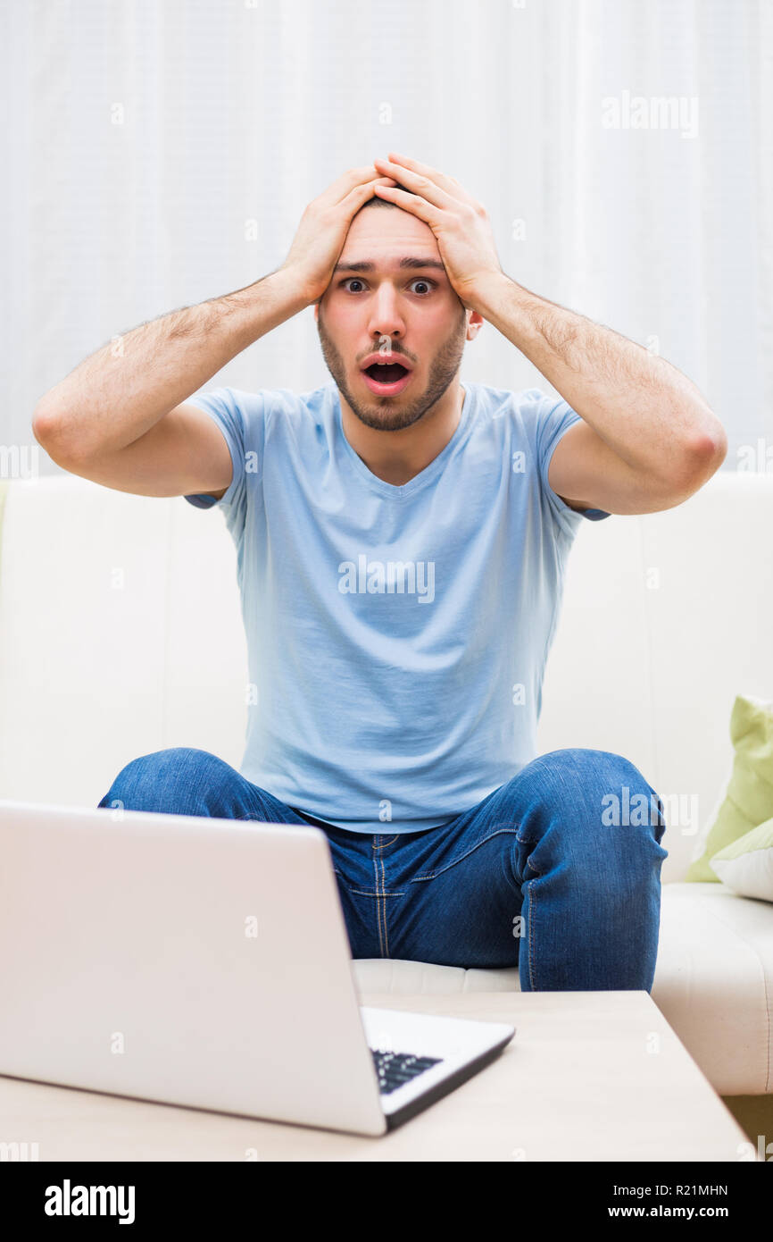 Terrified sofa hi-res stock photography and images - Alamy