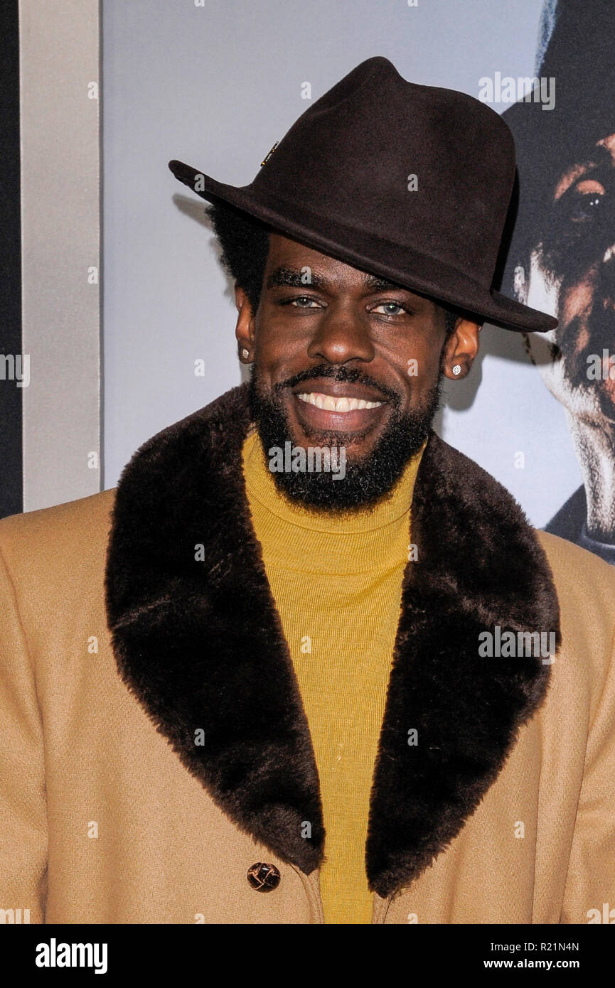 NEW YORK, NY - NOVEMBER 14: Mustafa Shakir attends 'Creed II' World ...