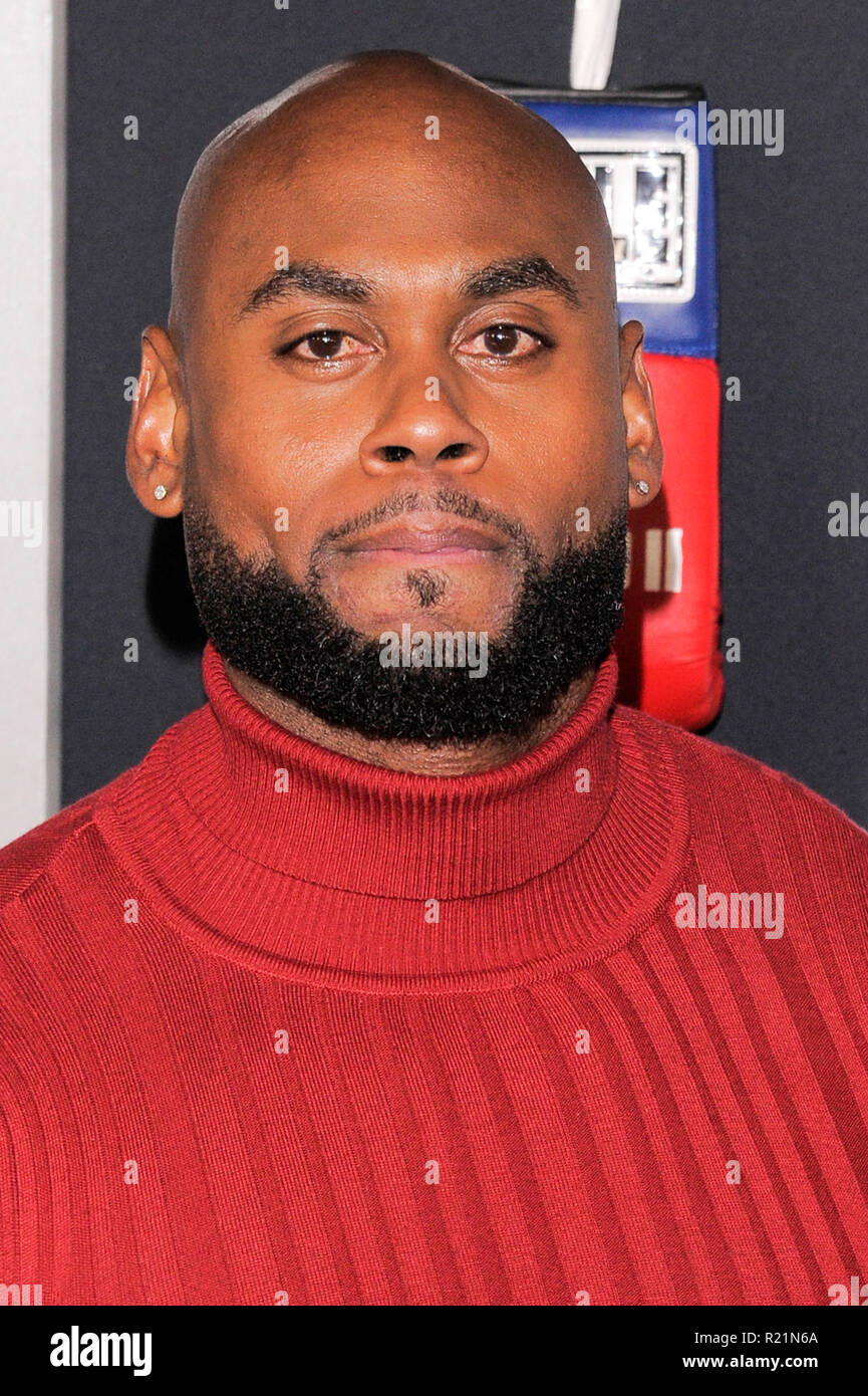 NEW YORK, NY - NOVEMBER 14: Corey Calliet attends 'Creed II' World ...