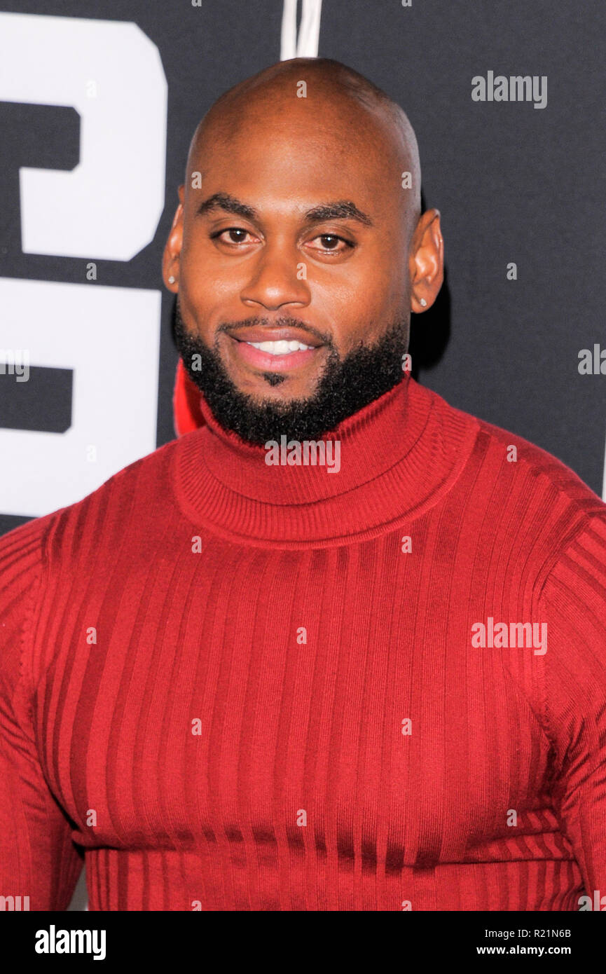 NEW YORK, NY - NOVEMBER 14: Corey Calliet attends 'Creed II' World ...