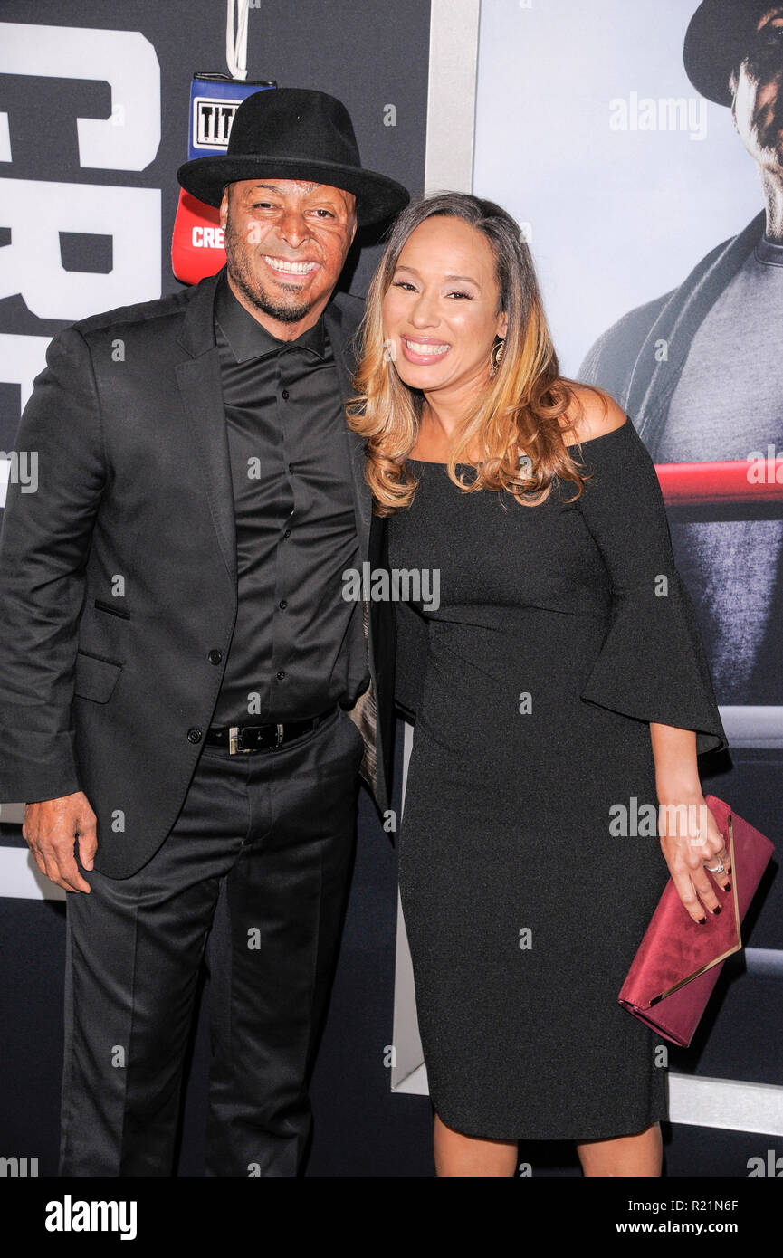 NEW YORK, NY - NOVEMBER 14: J.R. Martinez attends 'Creed II' World ...