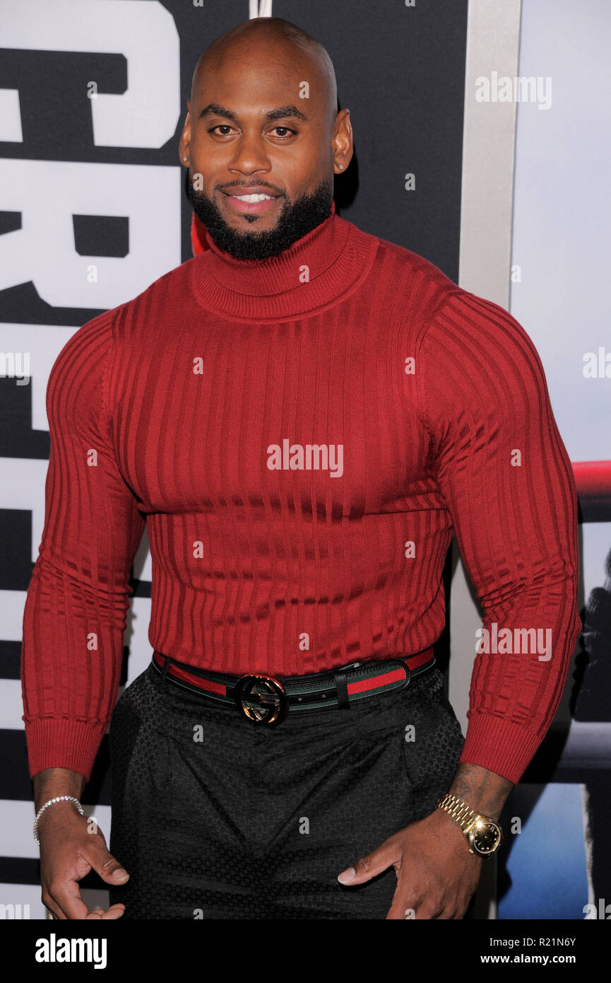 NEW YORK, NY - NOVEMBER 14: Corey Calliet attends 'Creed II' World ...