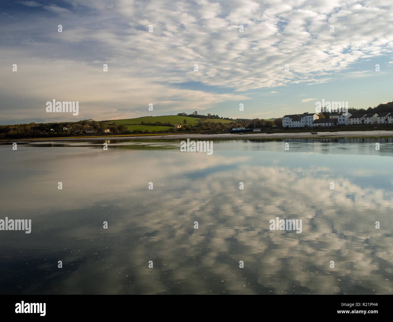 Beautiful historic maritime harbour town of Bideford in Devon , England ...