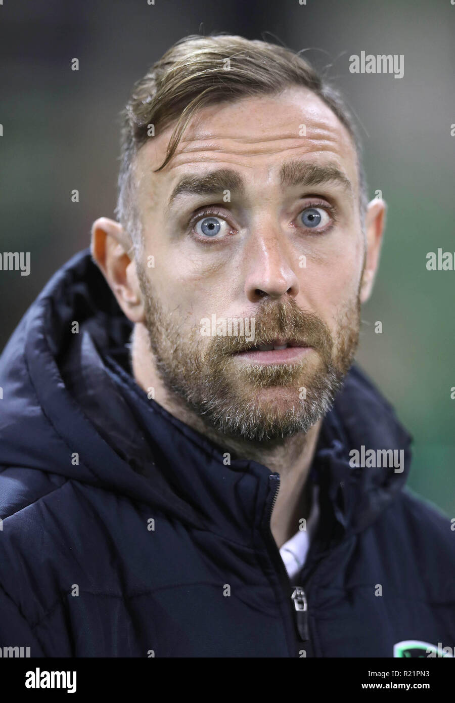Republic of Ireland's Richard Keogh before the International Friendly ...