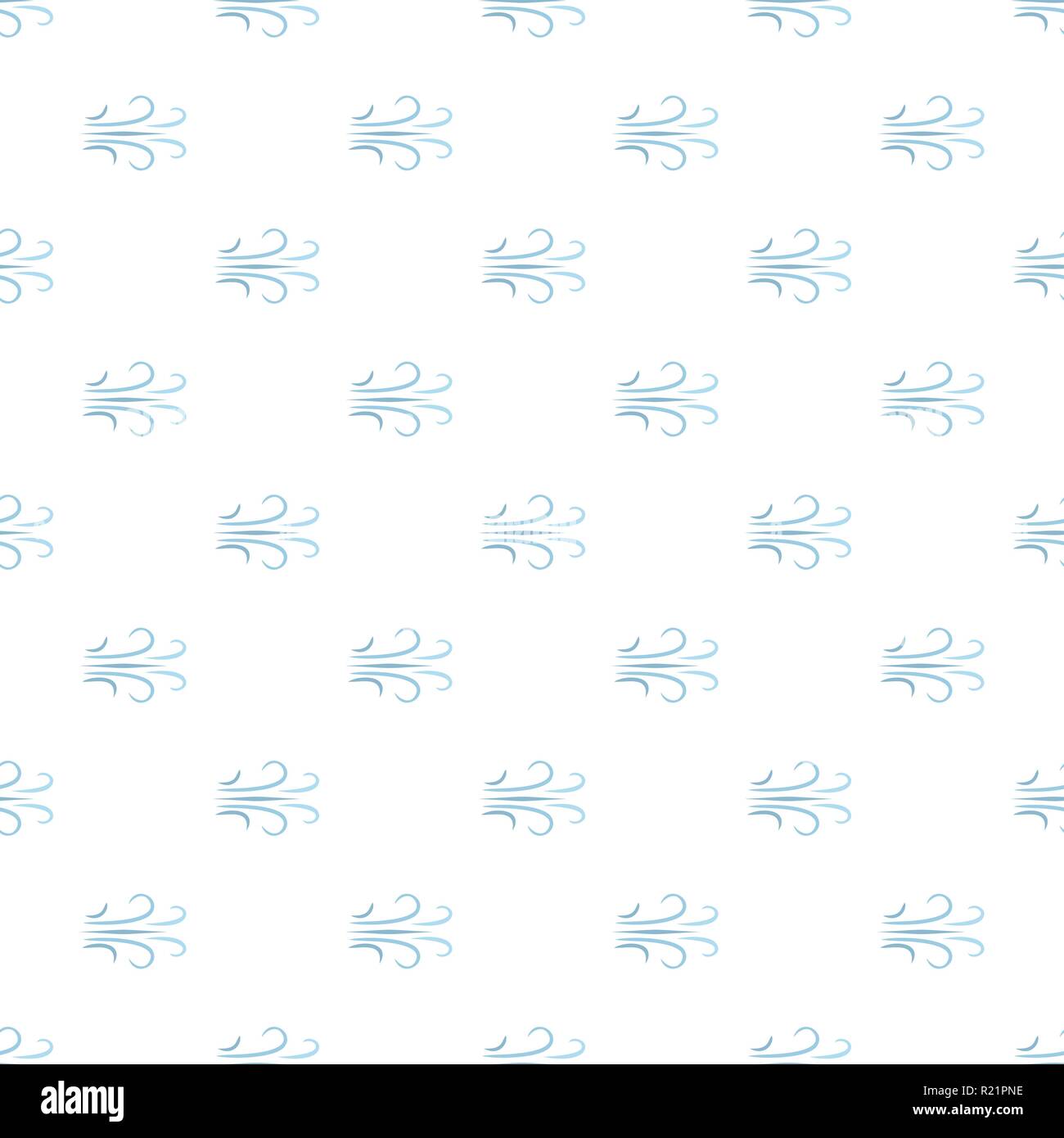Wind pattern seamless in flat style for any design Stock Vector Image ...