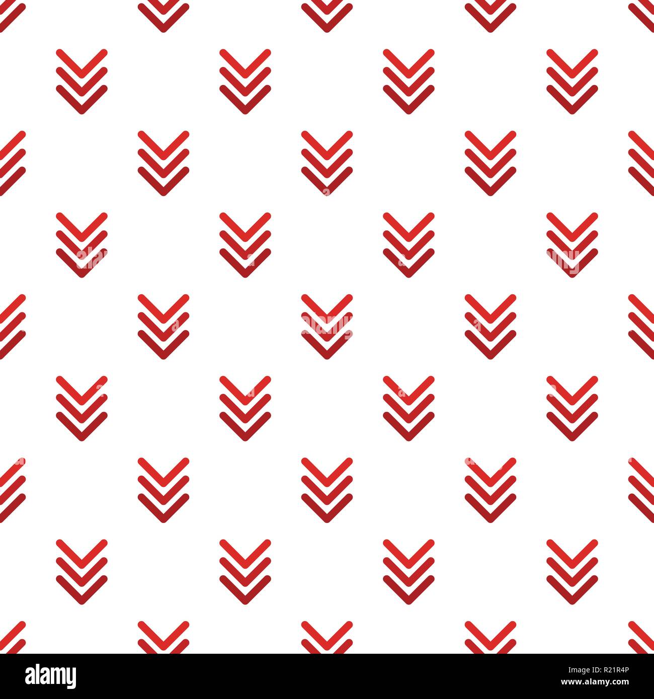 Pointing arrow pattern seamless in flat style for any design Stock ...