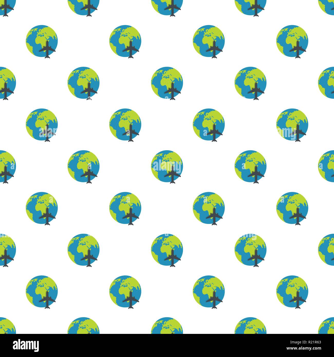 World tourism pattern seamless in flat style for any design Stock ...