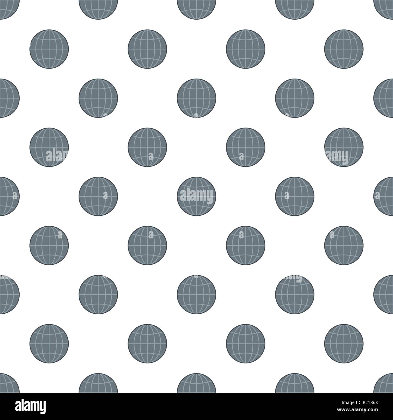 Global pattern seamless in flat style for any design Stock Vector Image ...