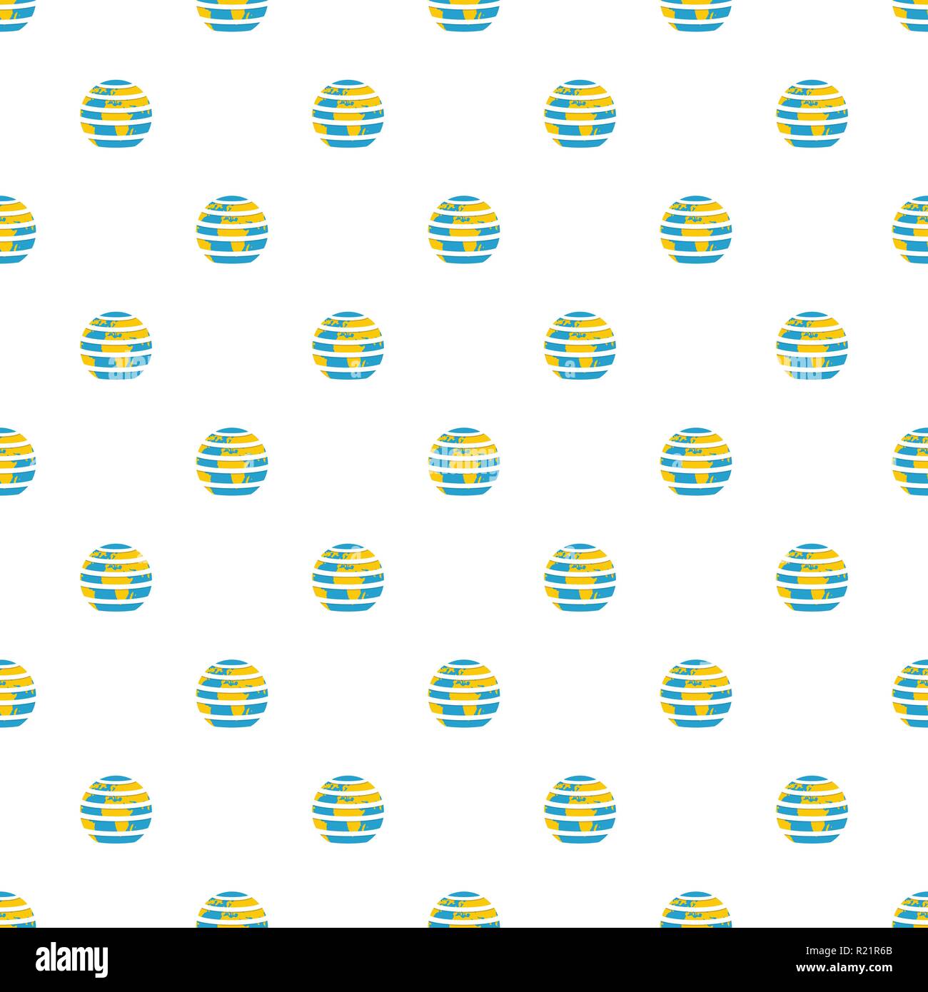 World pattern seamless in flat style for any design Stock Vector Image ...