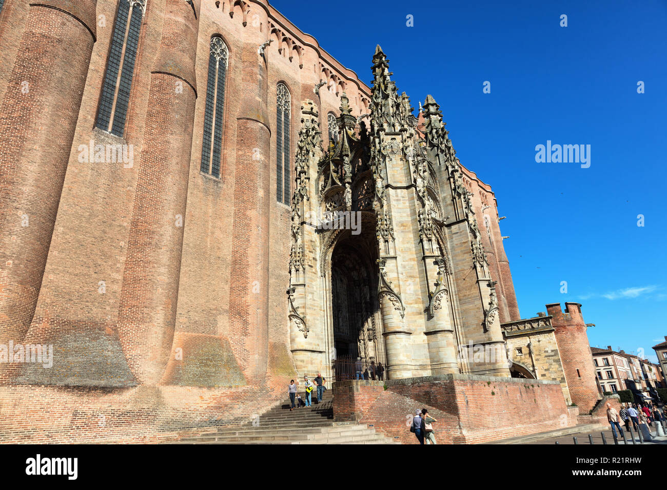 Cathedral st cecilia in albi hi-res stock photography and images - Alamy