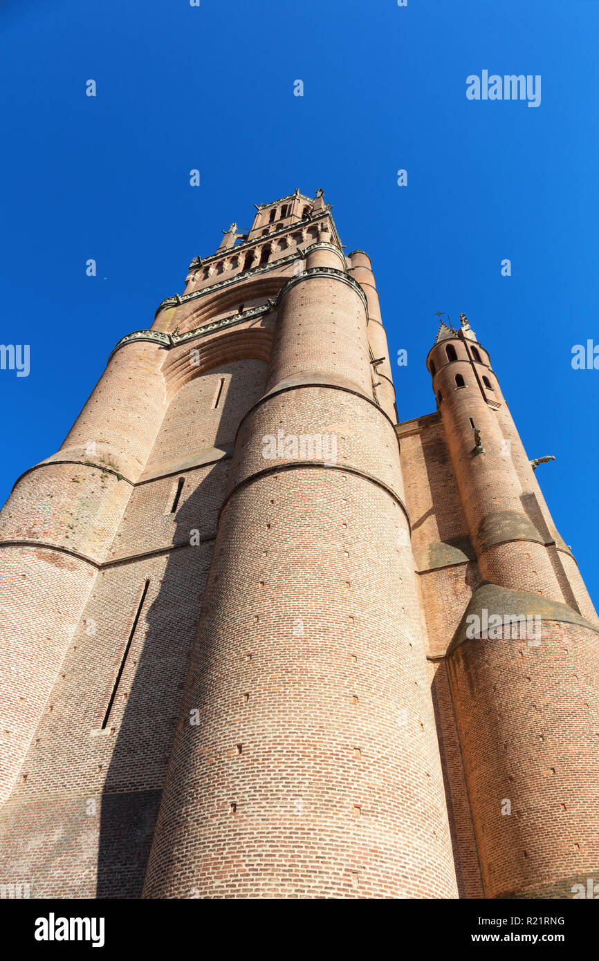 ALBI, OCCITANIA, FRANCE - October 14, 2017: The Cathedral of St ...