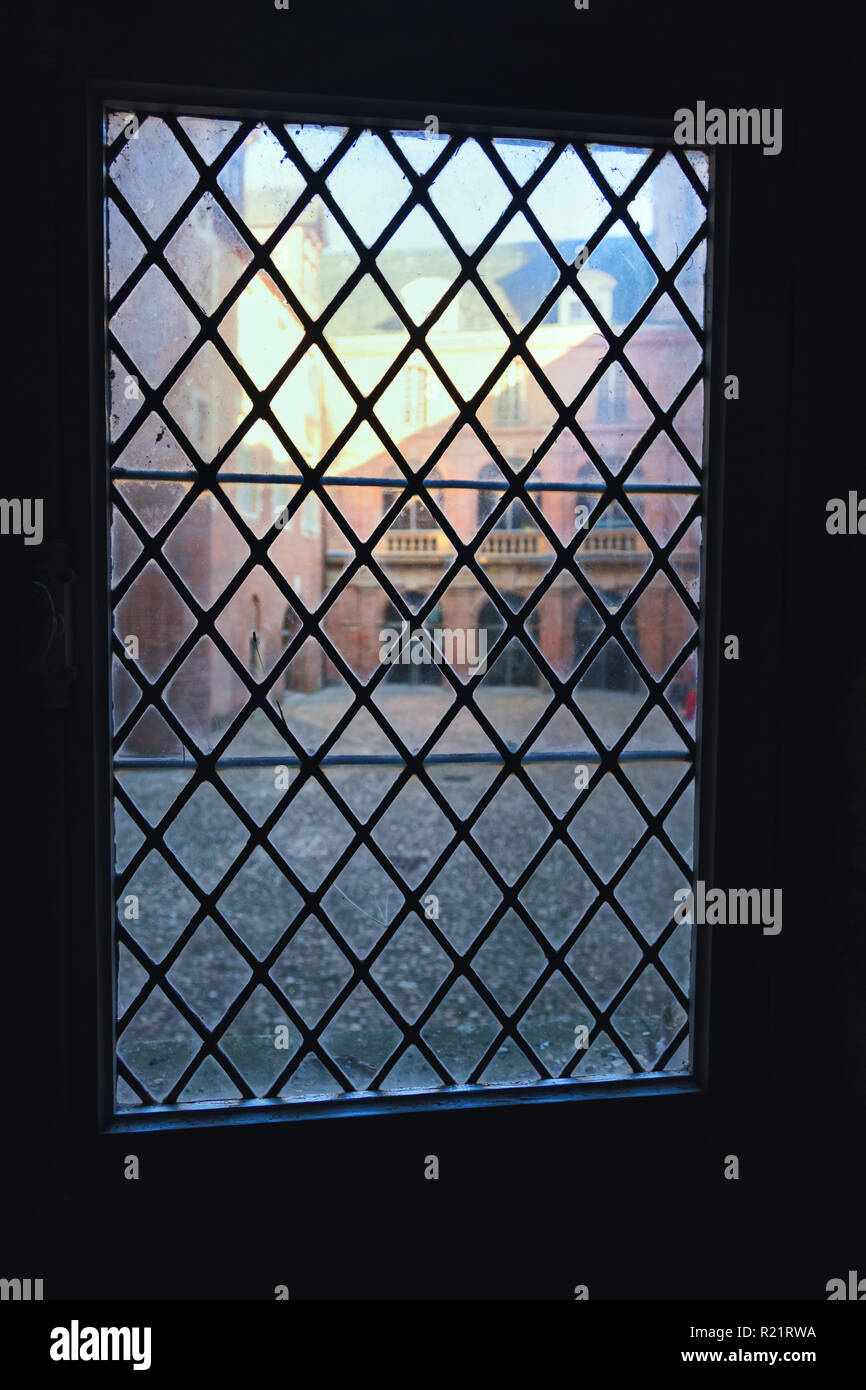 Window of a prison Stock Photo - Alamy