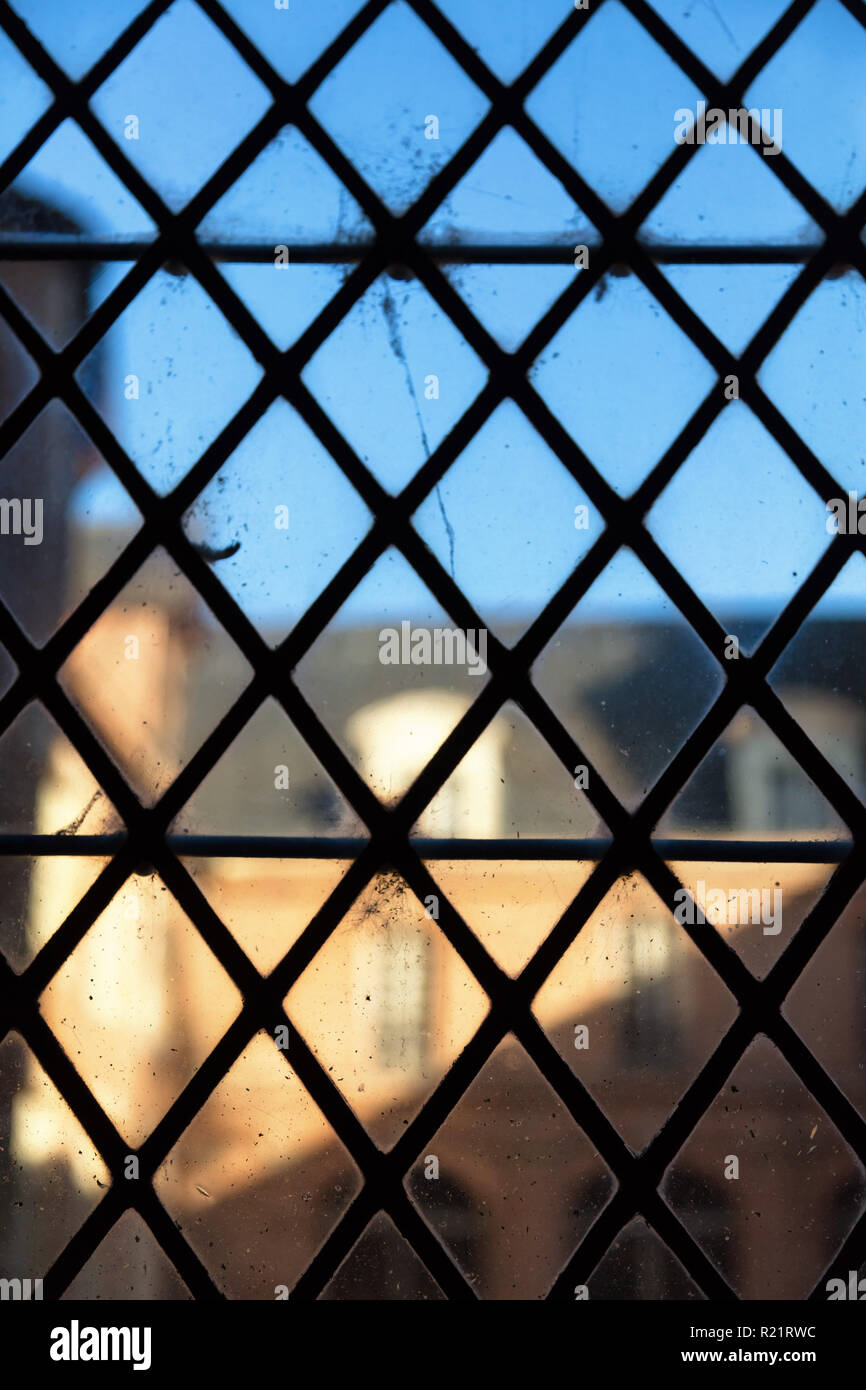 Window of a prison Stock Photo - Alamy