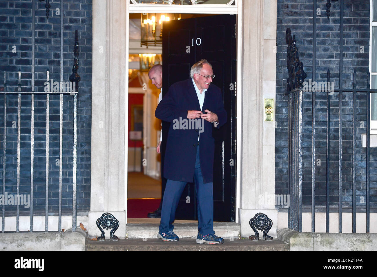 MP Peter Bone leaving 10 Downing Street, London Stock Photo - Alamy