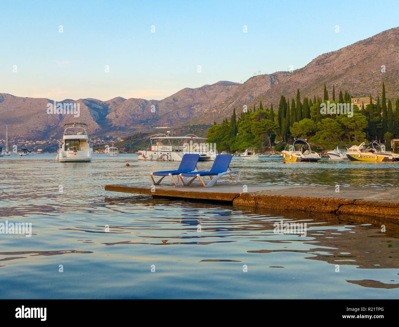 Cavtat beach hi-res stock photography and images - Alamy