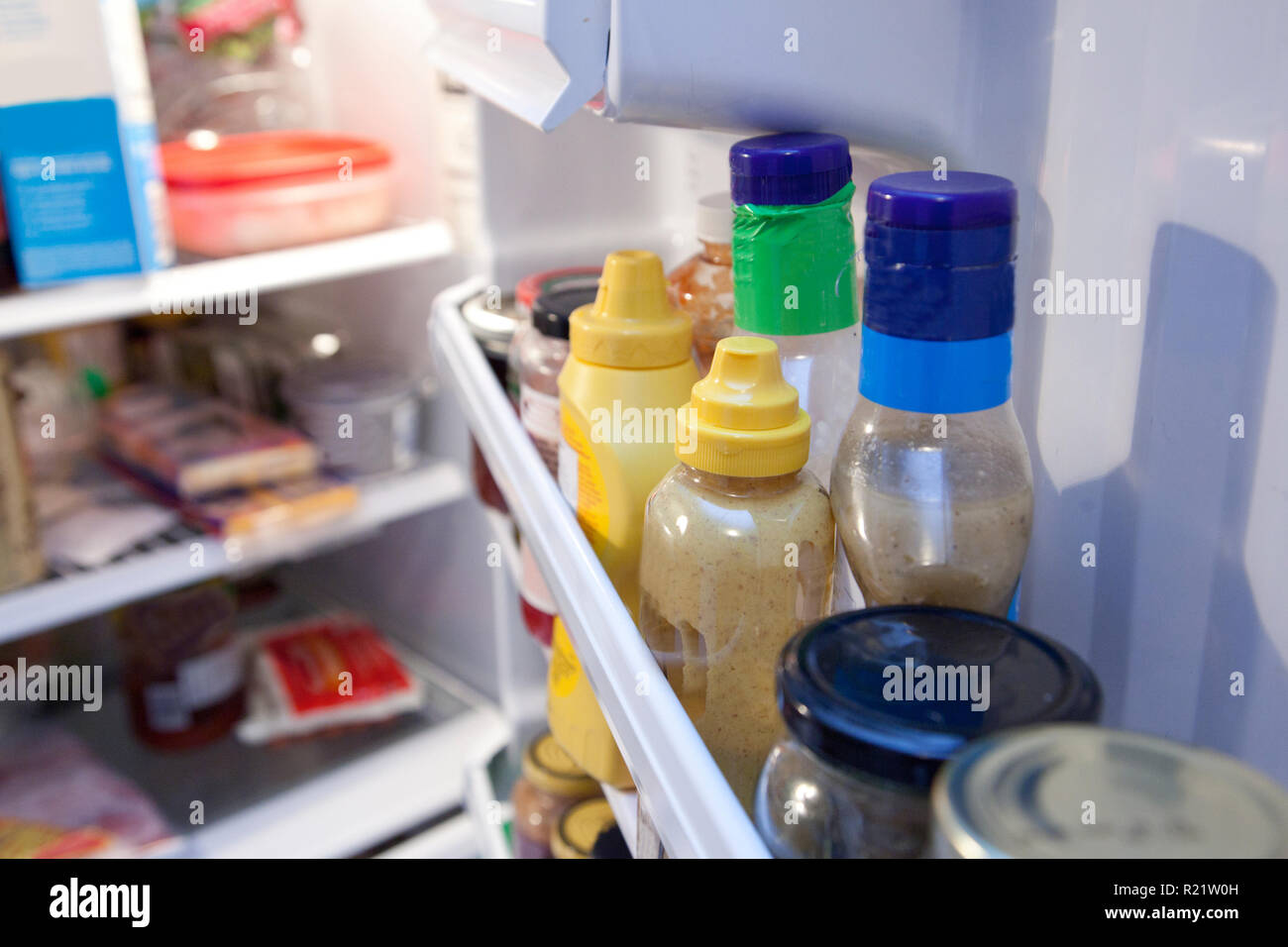 Inside fridge door hi-res stock photography and images - Alamy