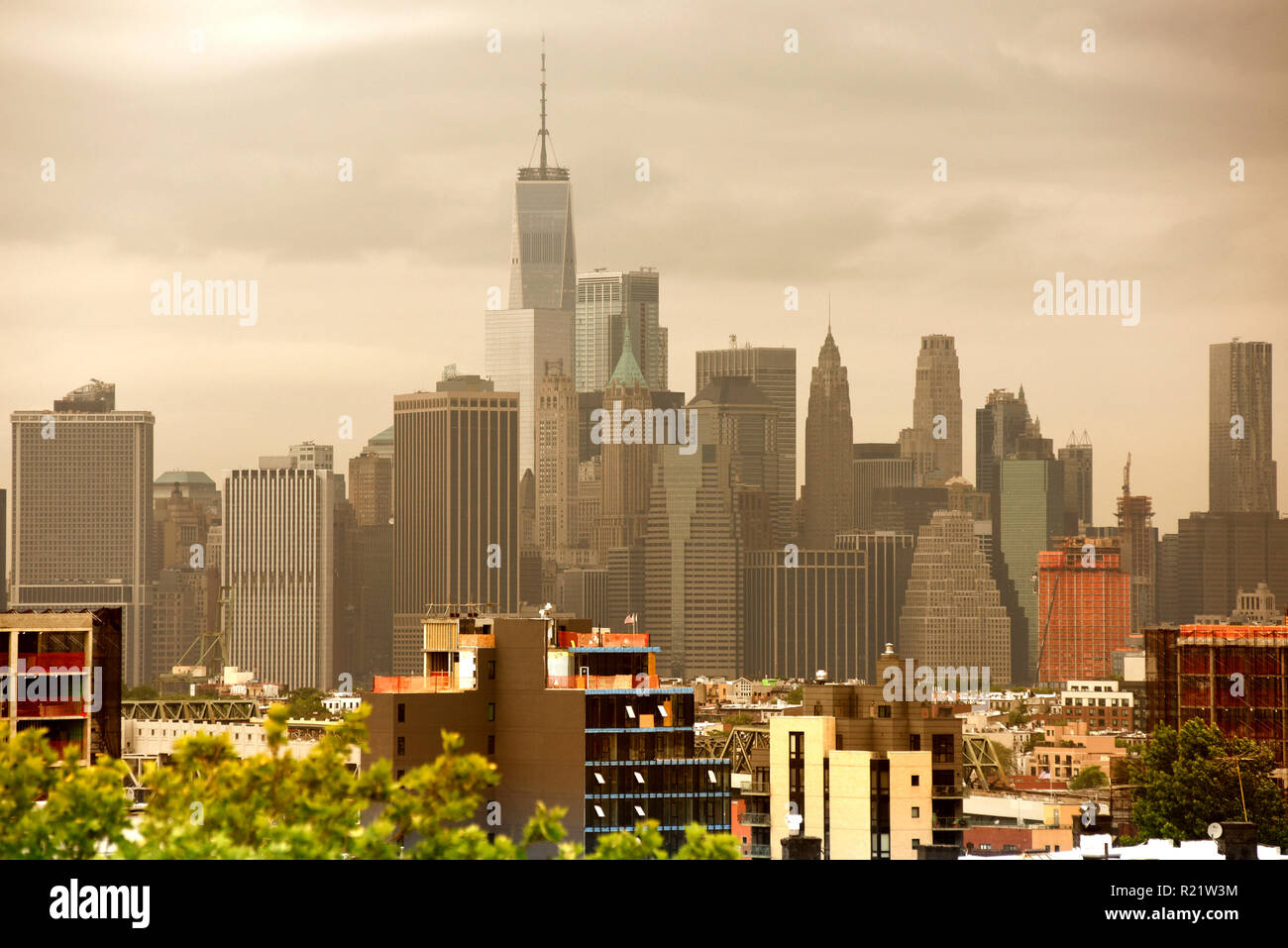 New York cityscape, USA Stock Photo - Alamy