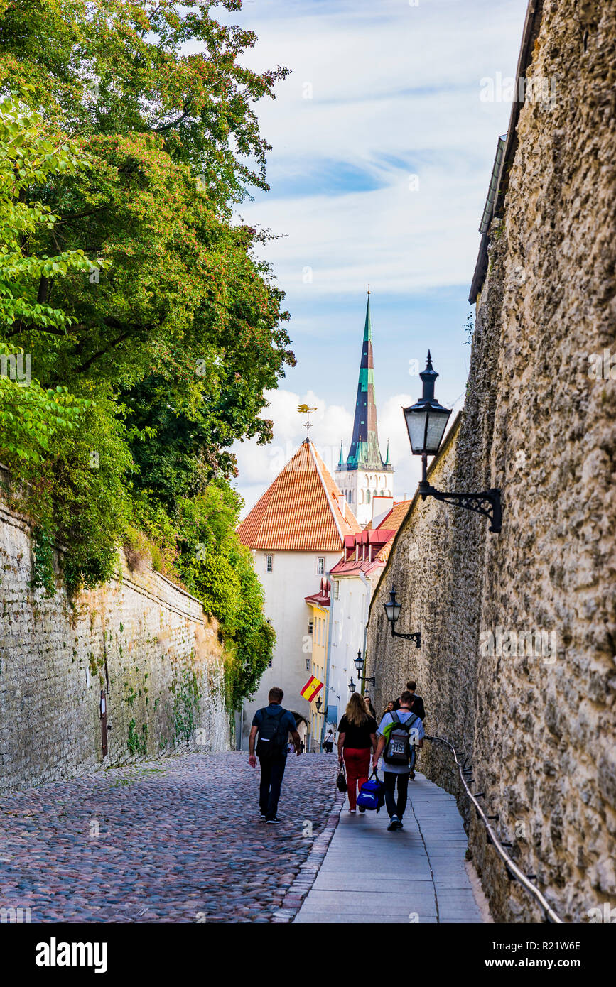 Long Leg Gate Tower, Tallinn, Harju County, Estonia, Baltic states ...