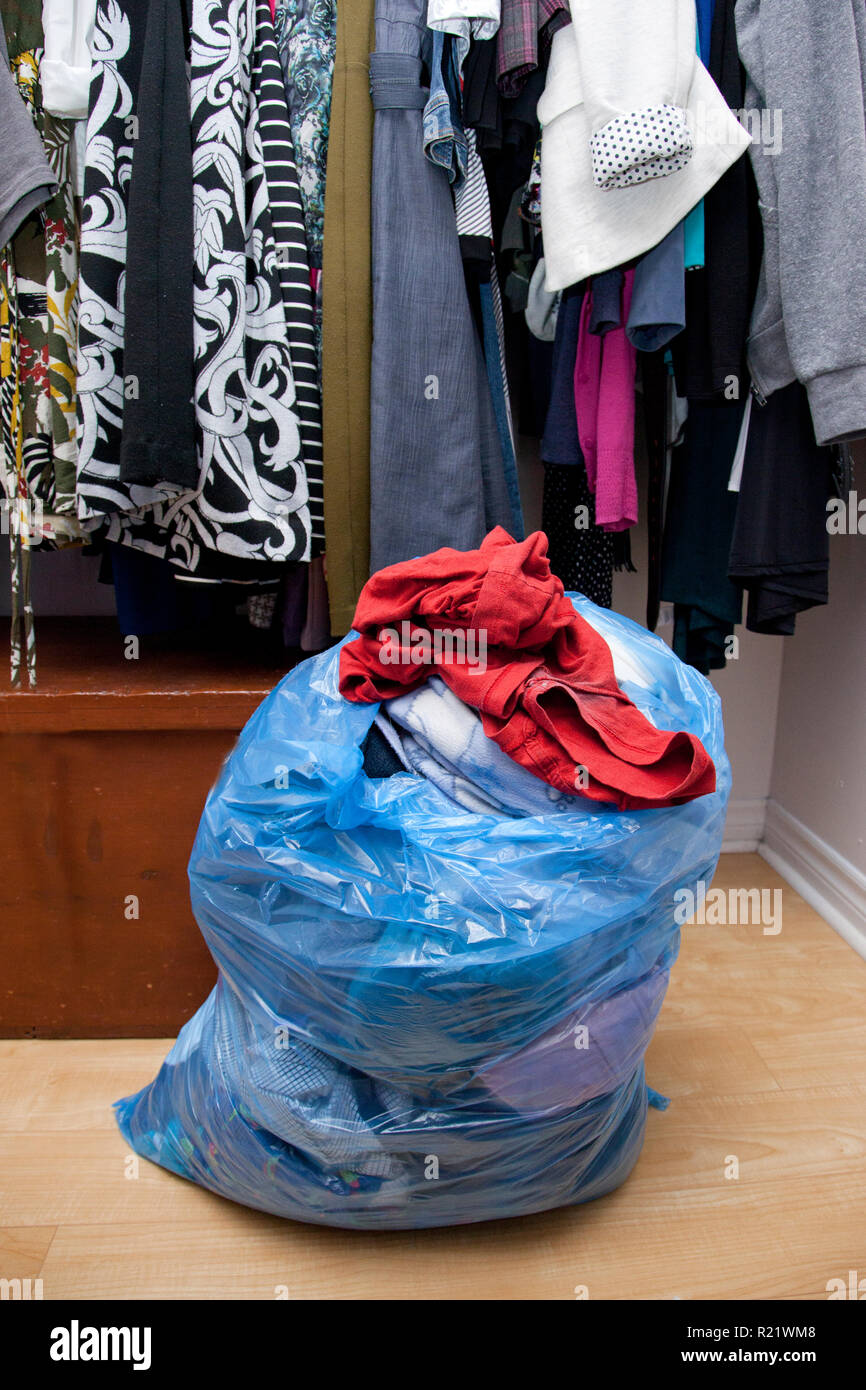 Trash clothes not waste not dump hi-res stock photography and images ...