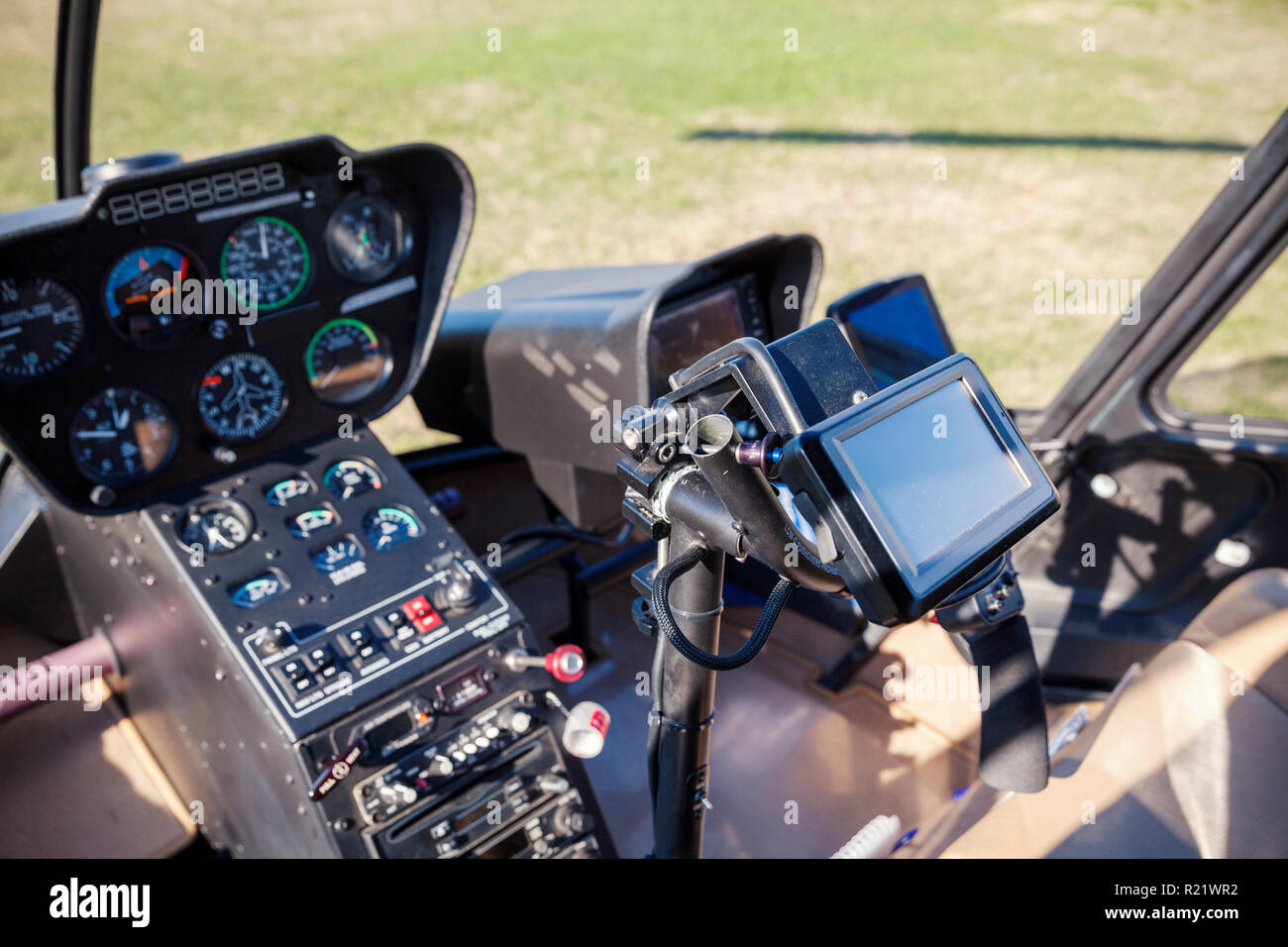Close up navigation dashboard helicopter hi-res stock photography and ...