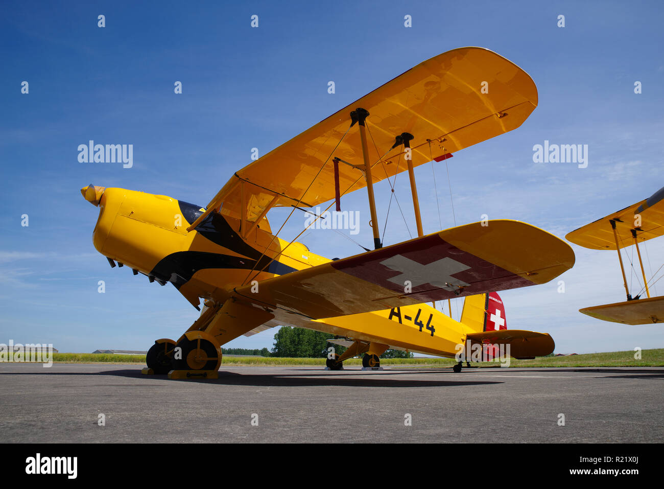 Bucker jungman biplane hi-res stock photography and images - Alamy